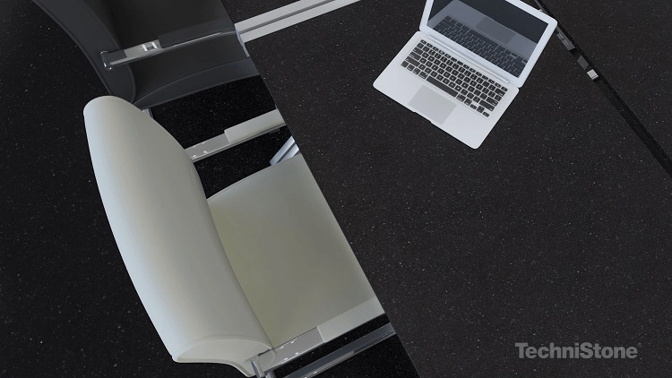 Taurus Terazzo Dark - Quartz Countertops