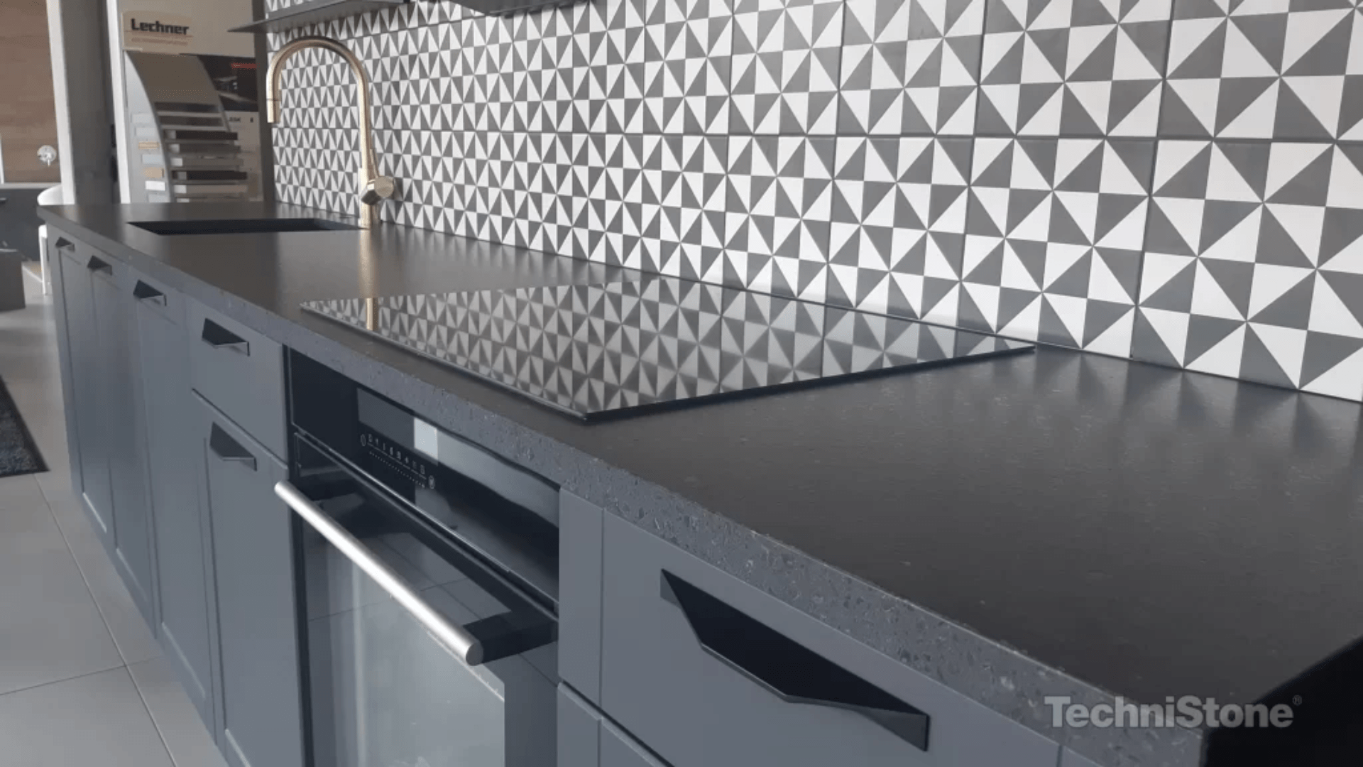 Taurus Terazzo Dark - Quartz Countertops